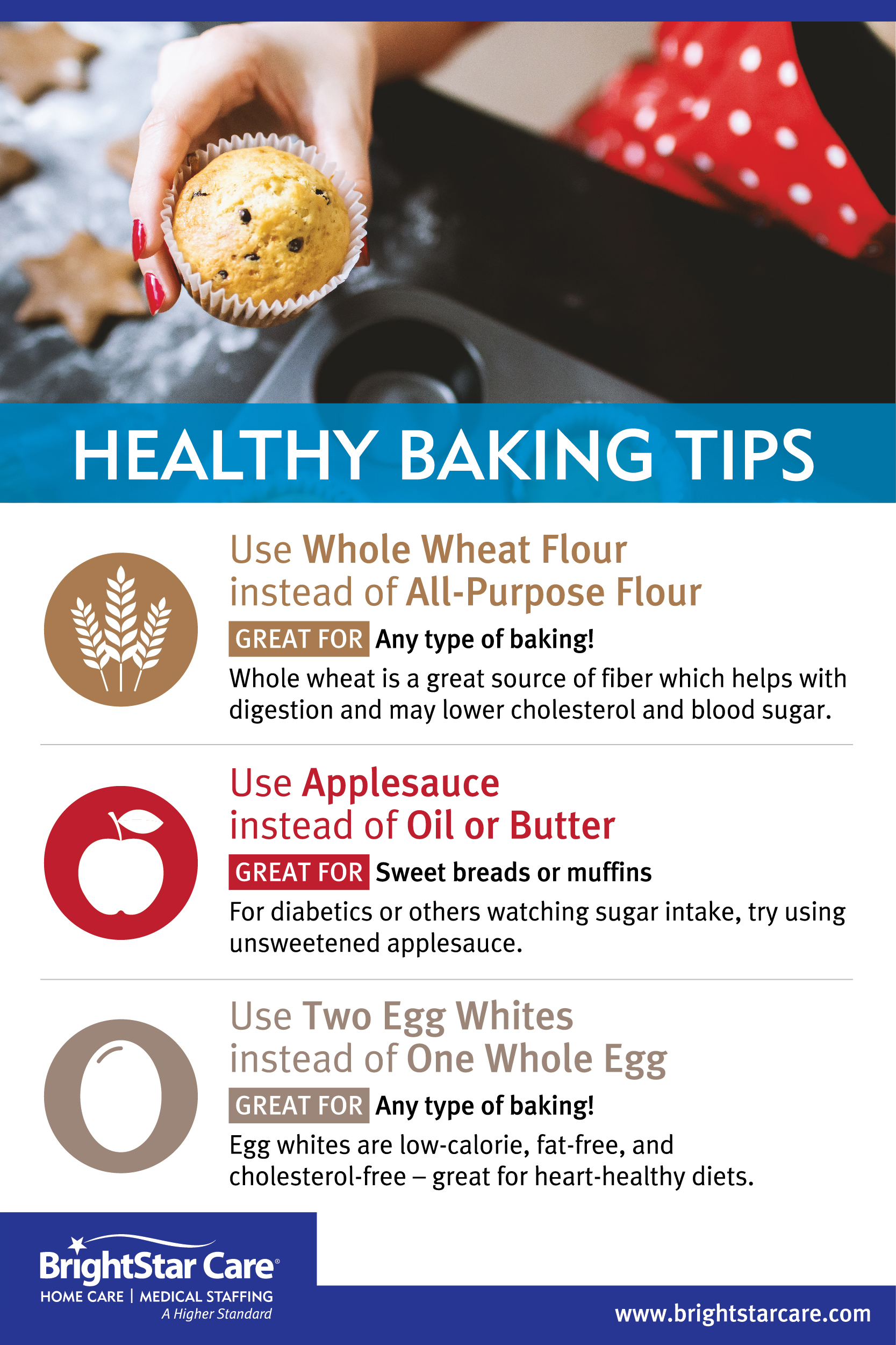 Healthy Baking and Cooking Tips for Seniors